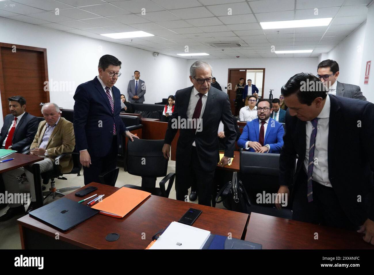 HEARING CASE TCE MUNOZ Quito August 22, 2024 In the North Judicial ...