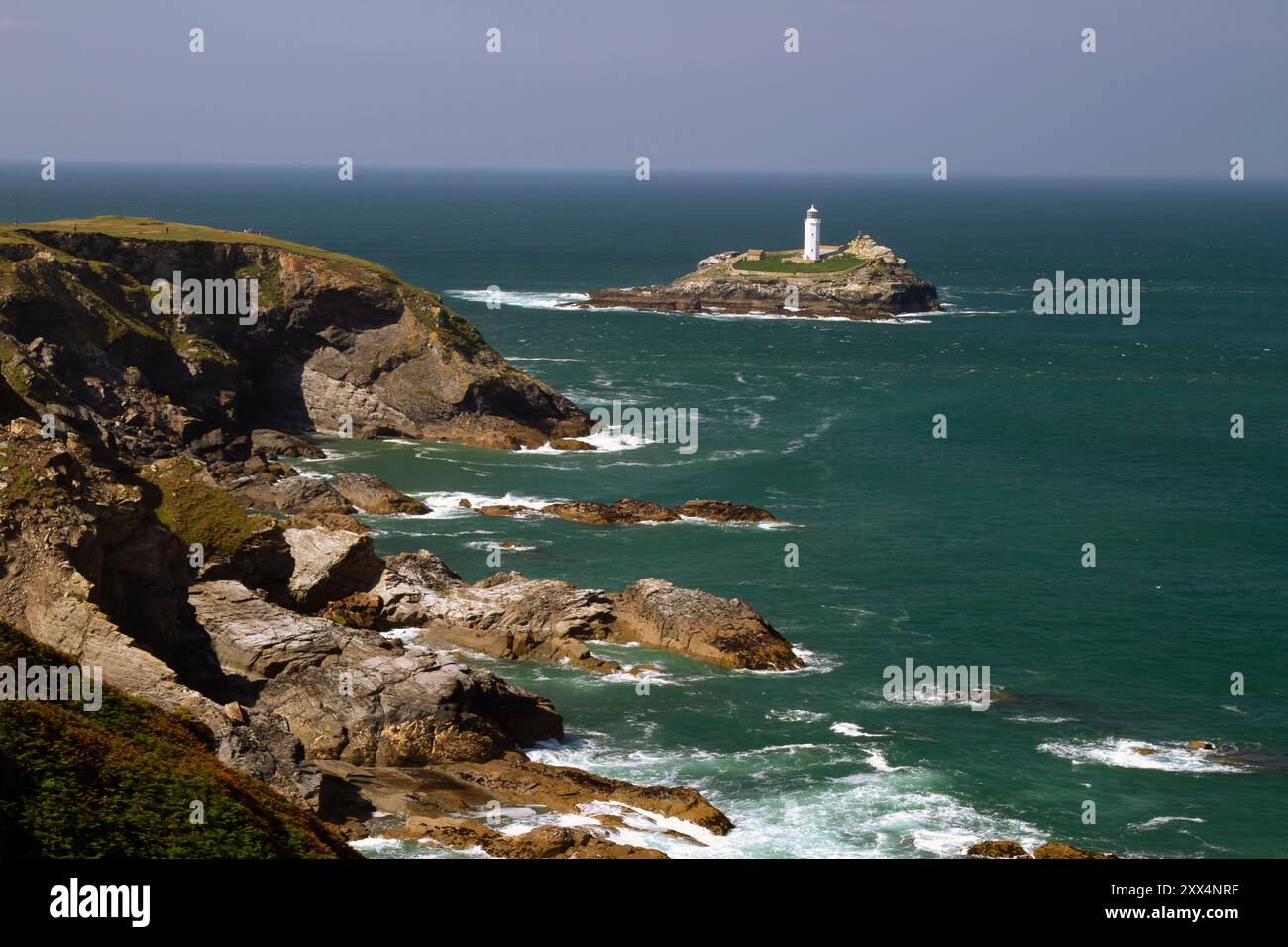 Cornwall lighthouses hi-res stock photography and images - Alamy