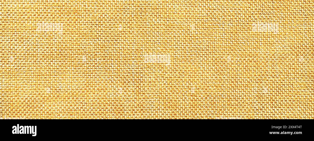Light yellow and white background of dense woven bagging fabric ...