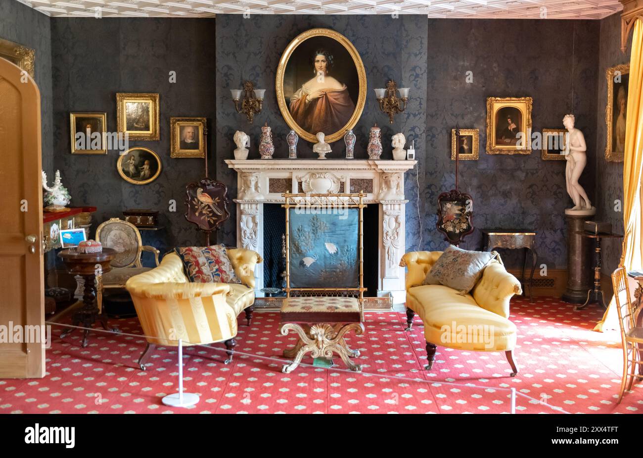 Victorian Mansion Drawing Room
