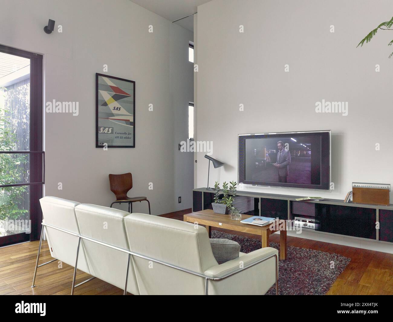 Loft open space in a young home in Tokyo, Japan Stock Photo - Alamy