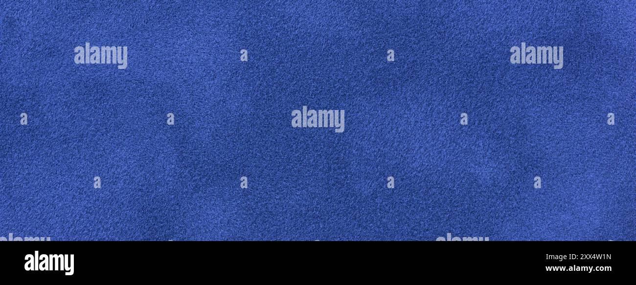 Navy blue matte background of suede fabric, closeup. Velvet texture of ...