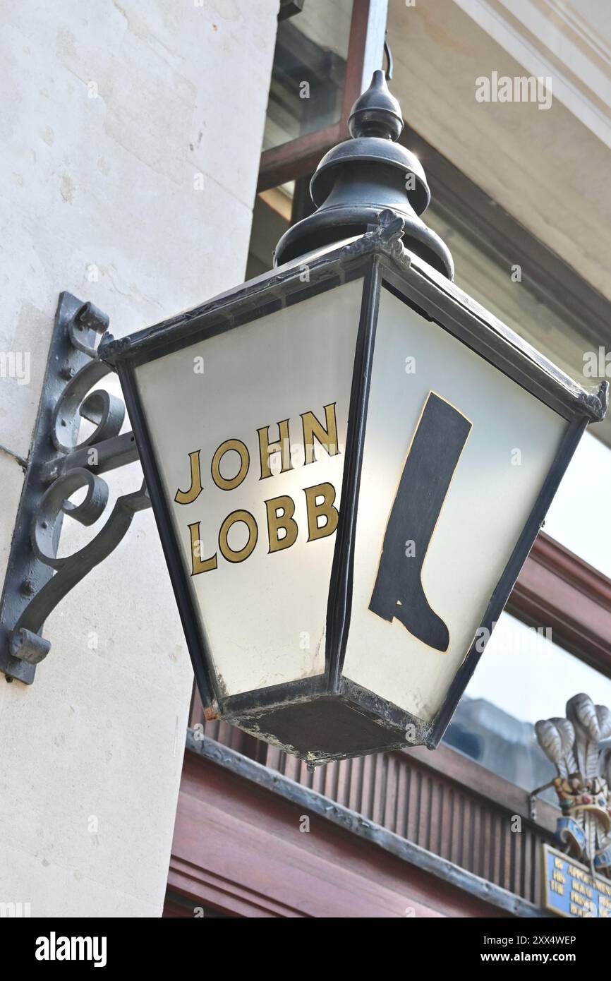 John Lobb Shoe Shop, St James's Street, London Stock Photo - Alamy