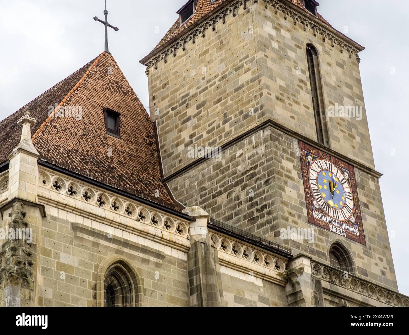 The Black Church, Brasov, Romania Stock Photo - Alamy