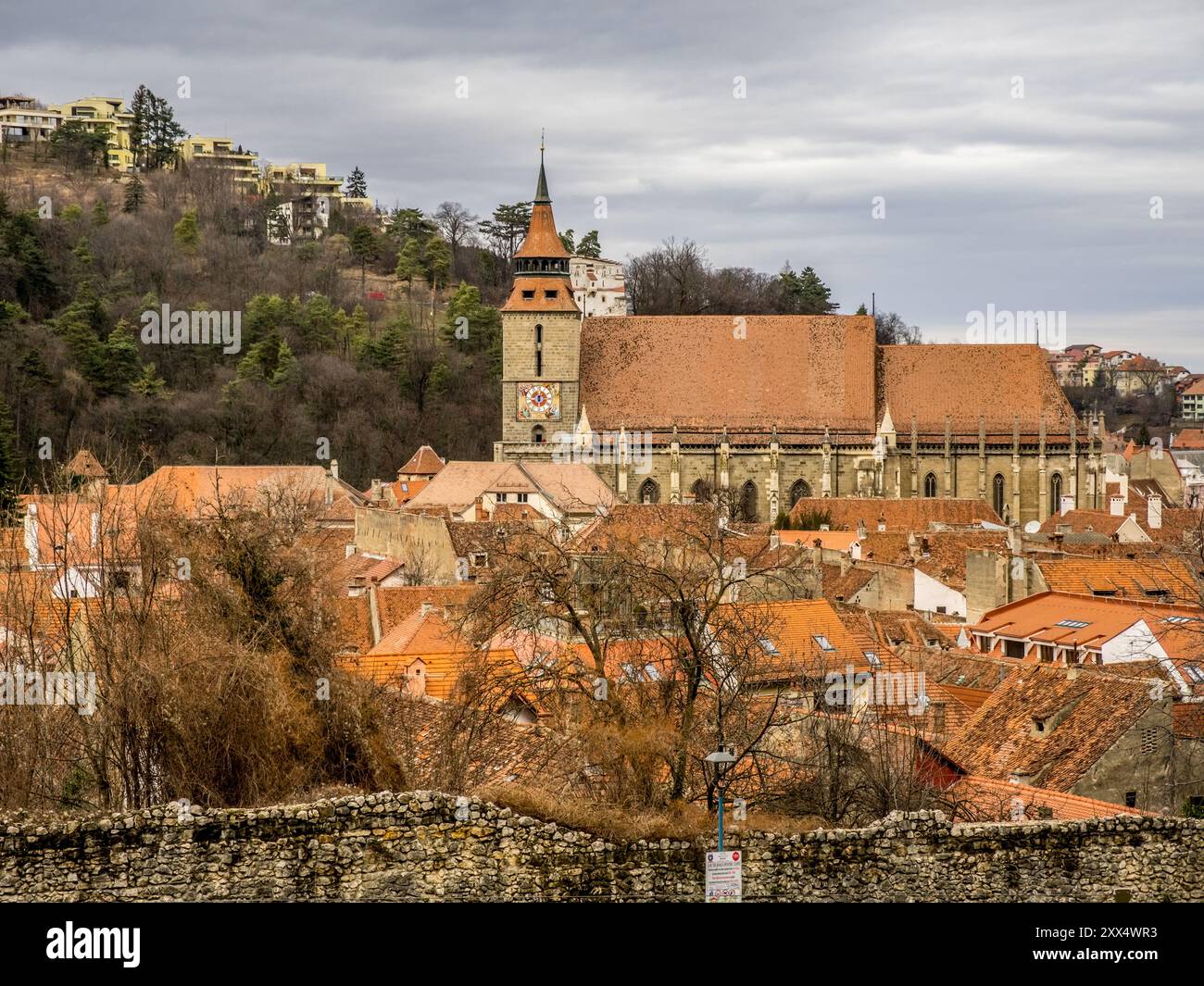 The Black Church, Brasov, Romania Stock Photo - Alamy