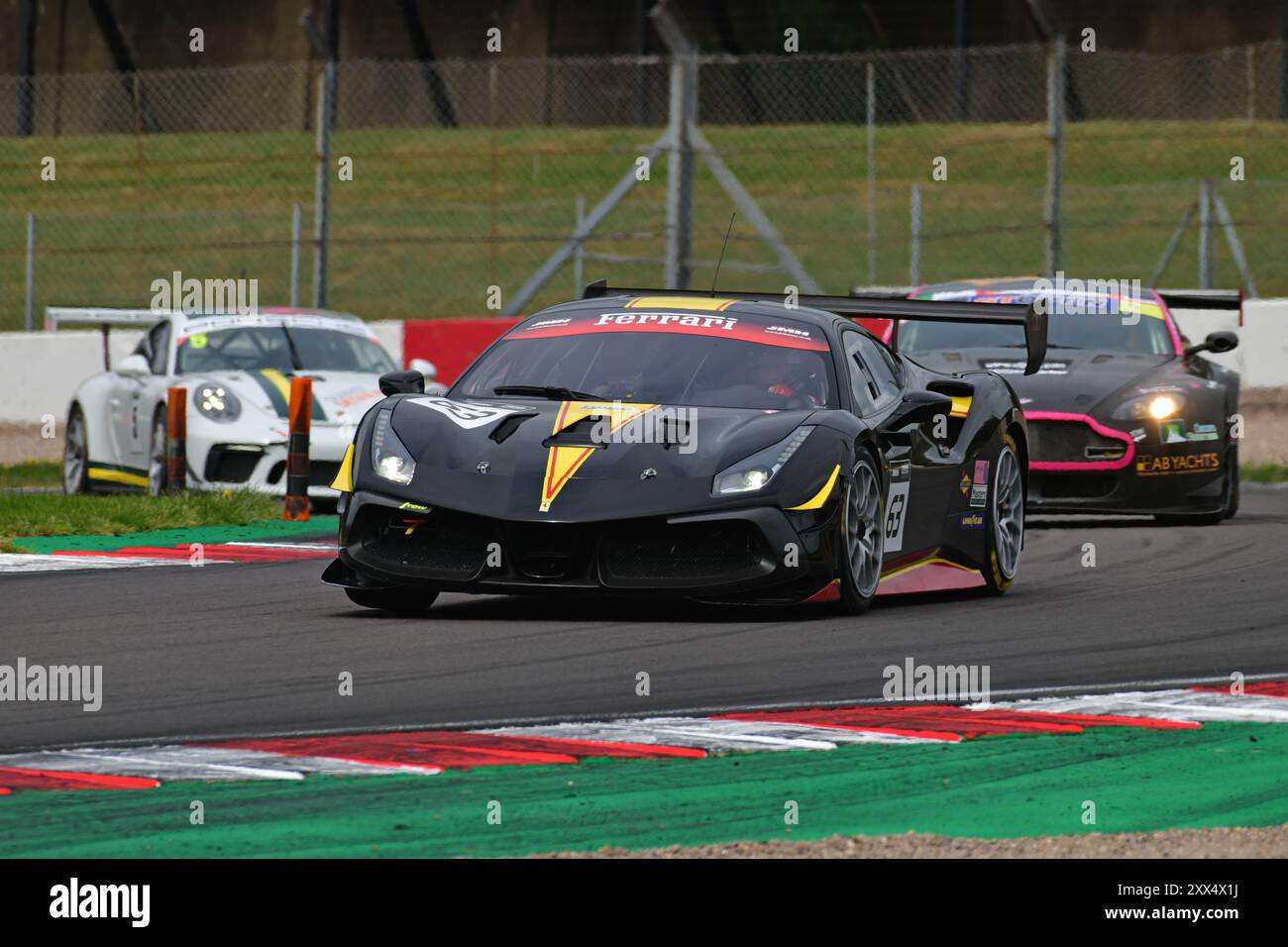 Frank Thomas Headen-Morris, James Pickford, Ferrari 488 Evo, Masters ...