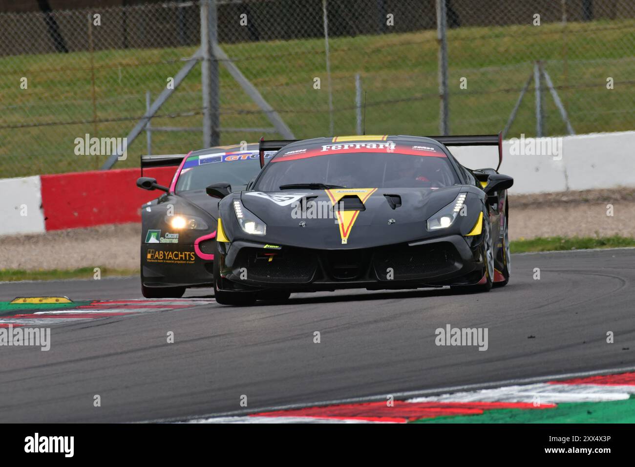 Frank Thomas Headen-Morris, James Pickford, Ferrari 488 Evo, Masters ...