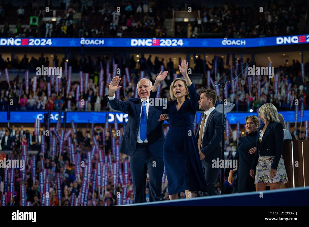 Governor Tim Walz (Democrat of Minnesota) the 2024 Democratic Party ...