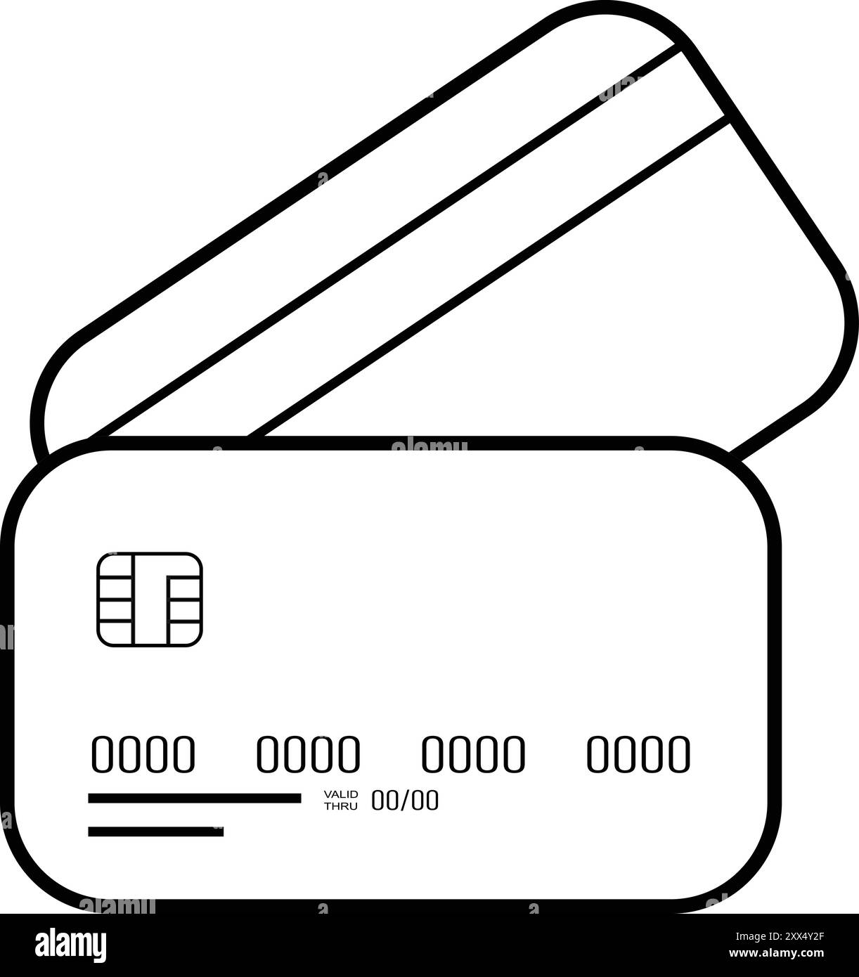 Bank card vector vectors hi-res stock photography and images - Alamy