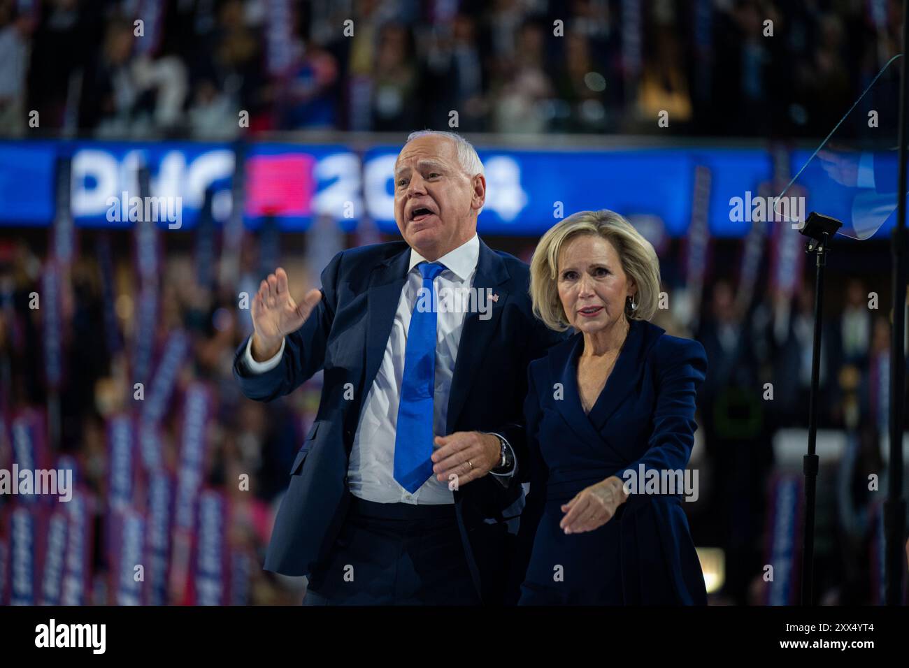 Governor Tim Walz (Democrat of Minnesota) the 2024 Democratic Party ...