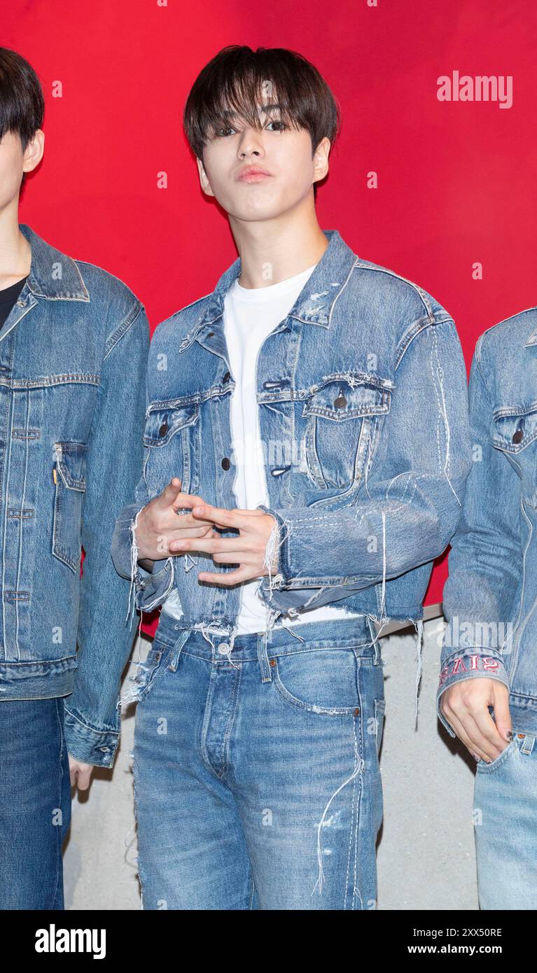 Seoul, South Korea. 22nd Aug, 2024. South Korean singer Jaehyuk, member ...