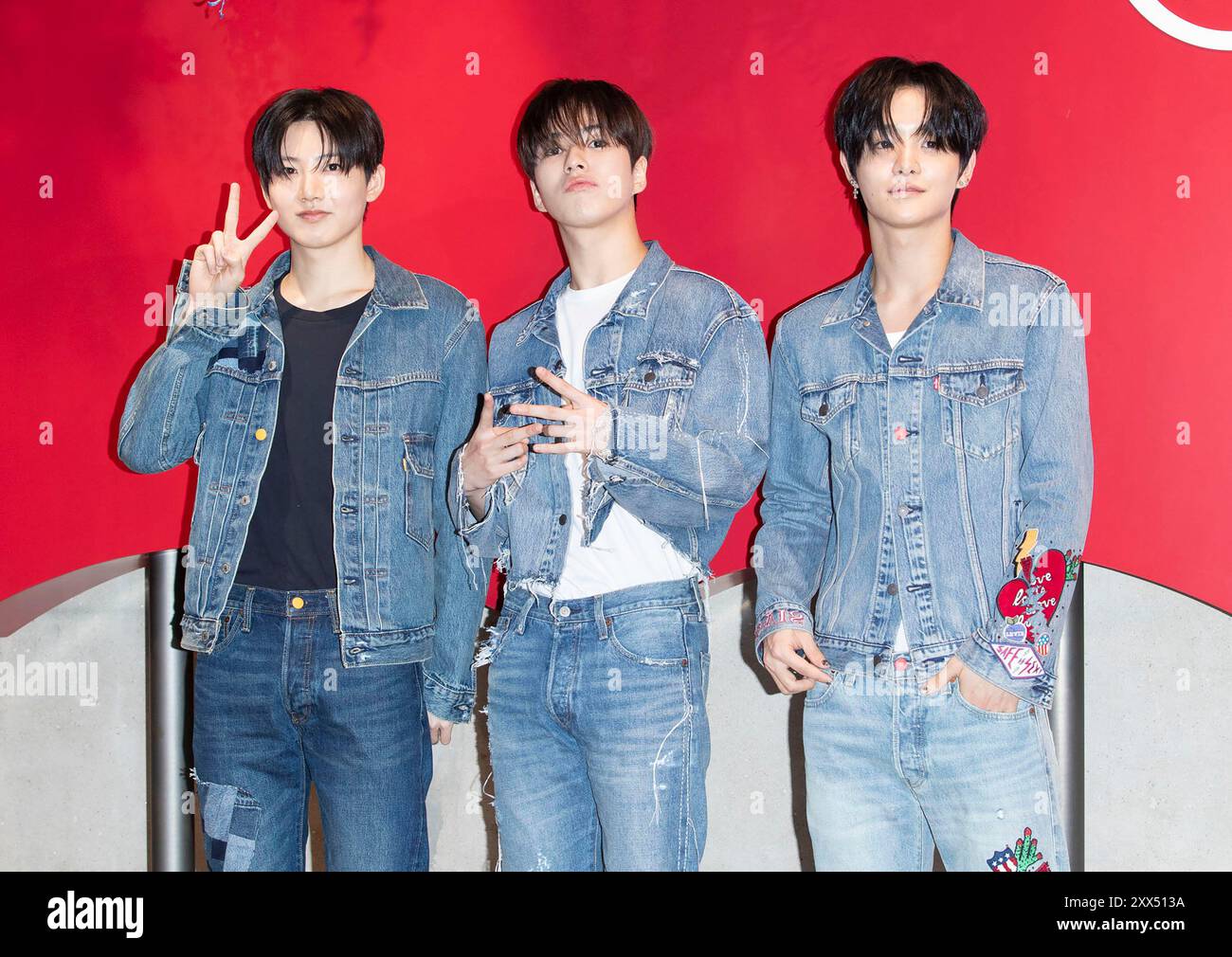 Seoul, South Korea. 22nd Aug, 2024. (L to R) South Korean singer ...