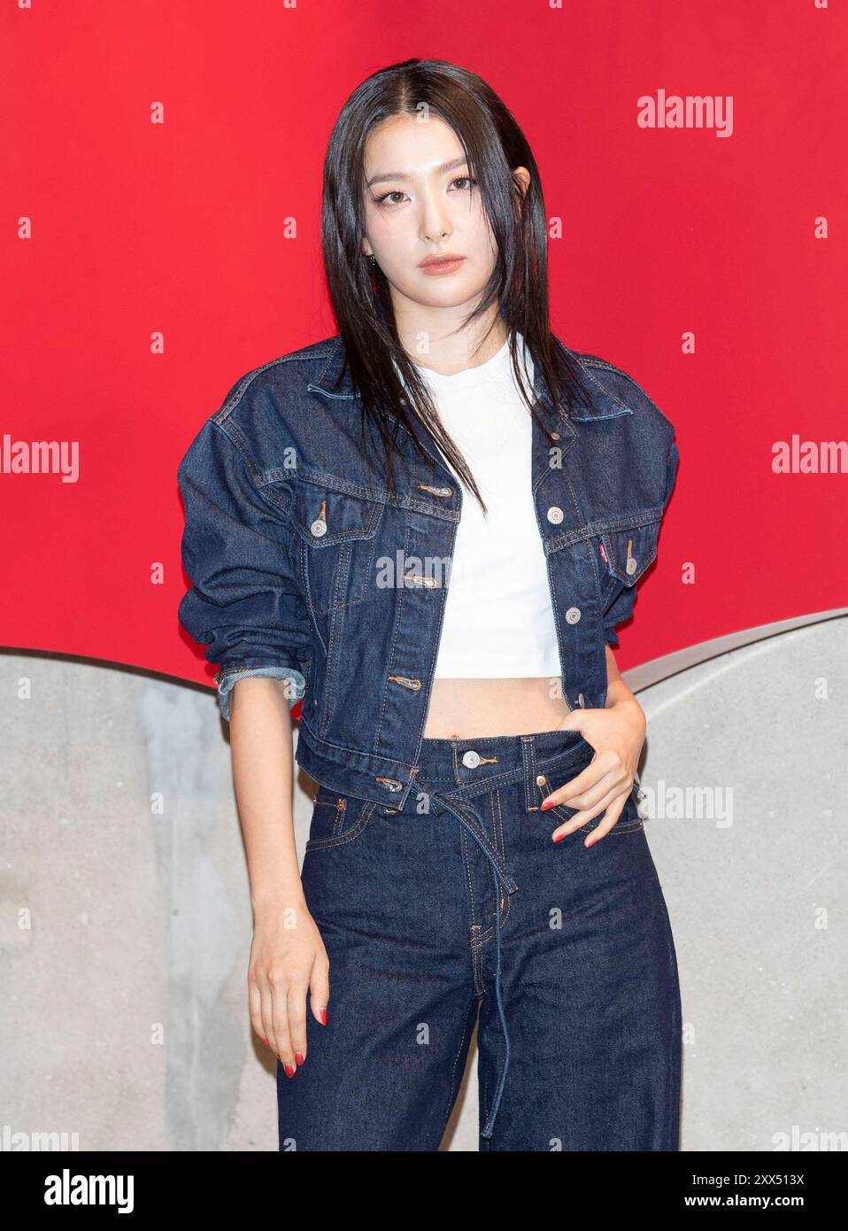 Seoul, South Korea. 22nd Aug, 2024. South Korean singer Seulgi, member ...