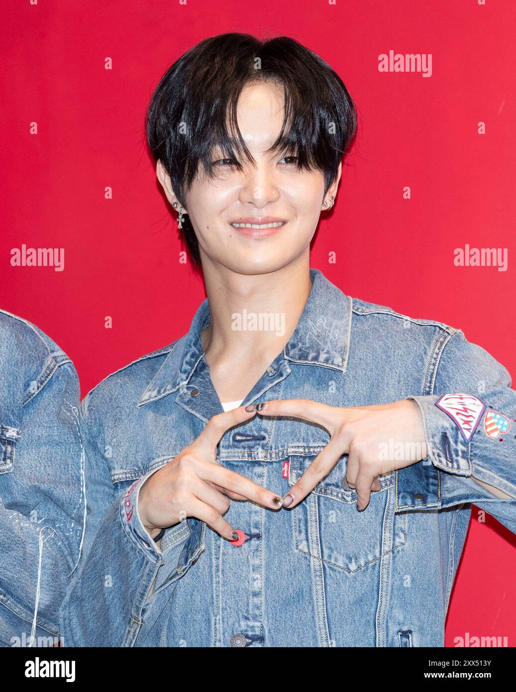 Seoul, South Korea. 22nd Aug, 2024. South Korean singer Jihoon, member ...