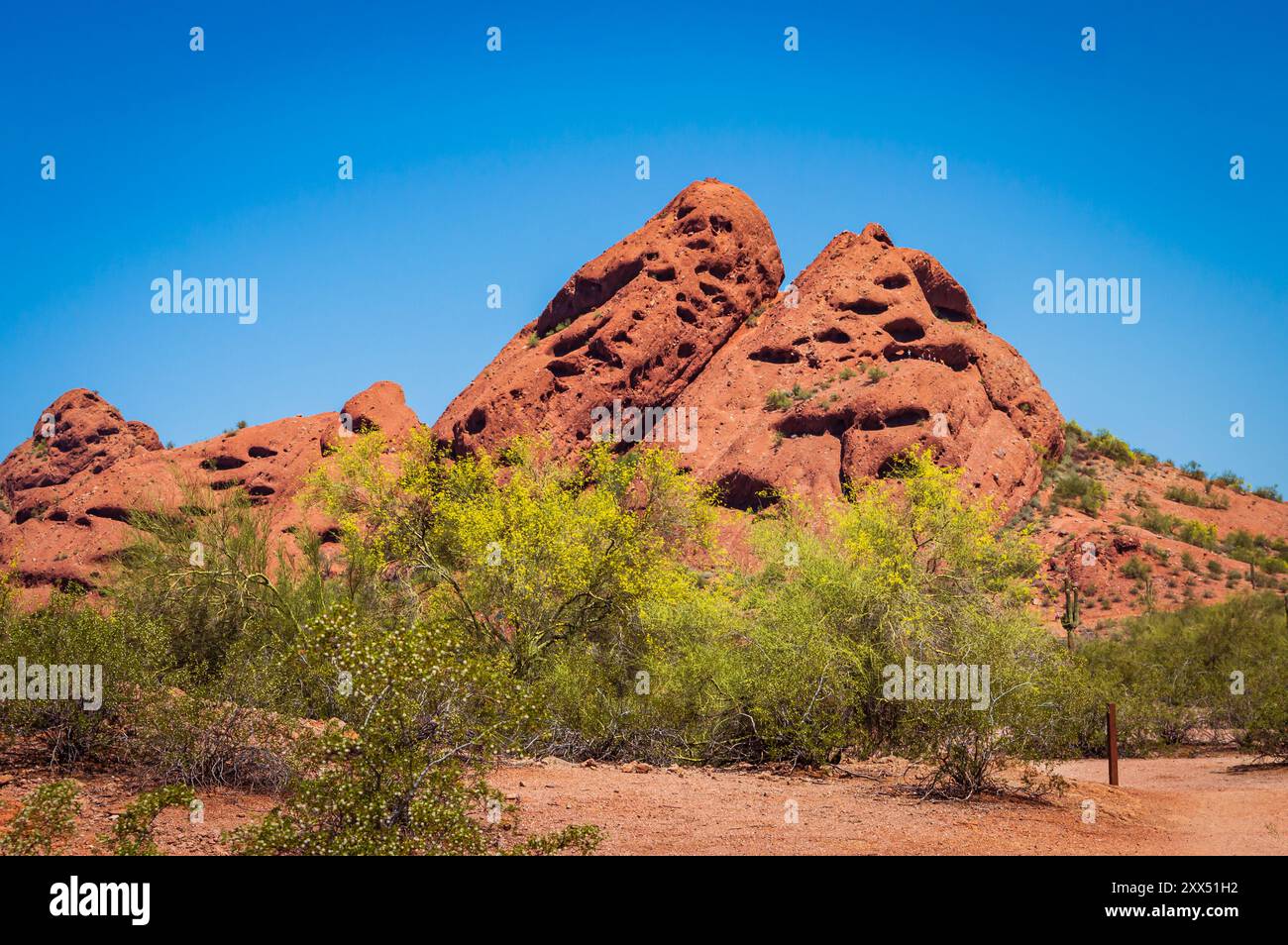 Rocky hills at Papago Park, Phoenix, Arizona Stock Photo - Alamy