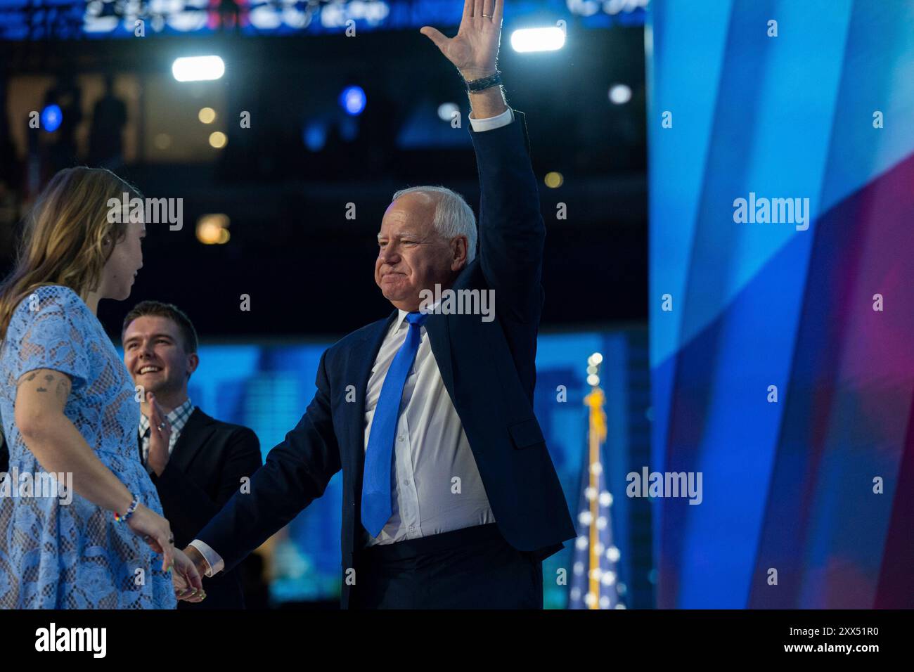 Governor Tim Walz (Democrat of Minnesota), the 2024 Democratic Party ...