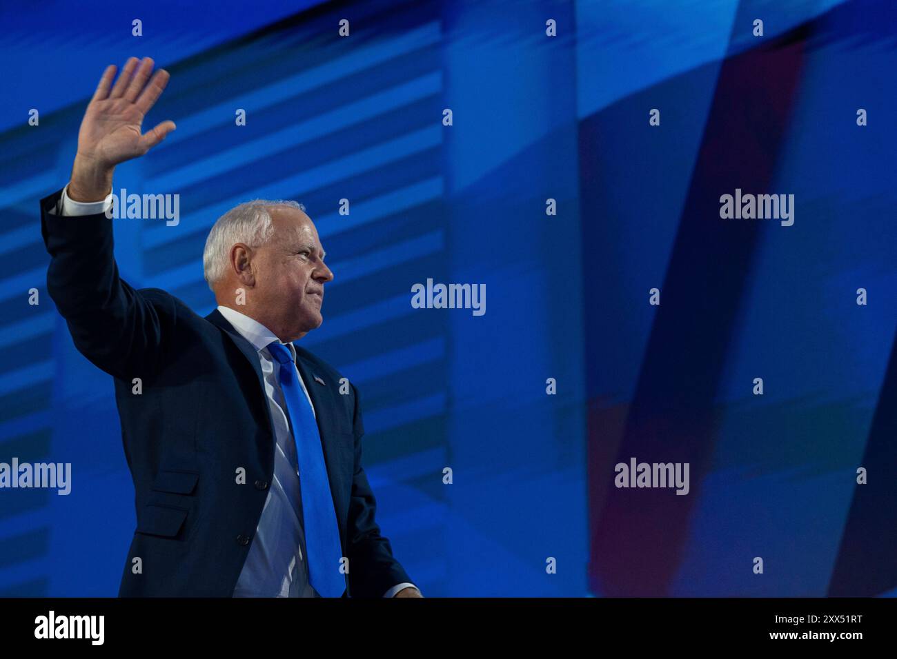 Governor Tim Walz (Democrat of Minnesota), the 2024 Democratic Party ...