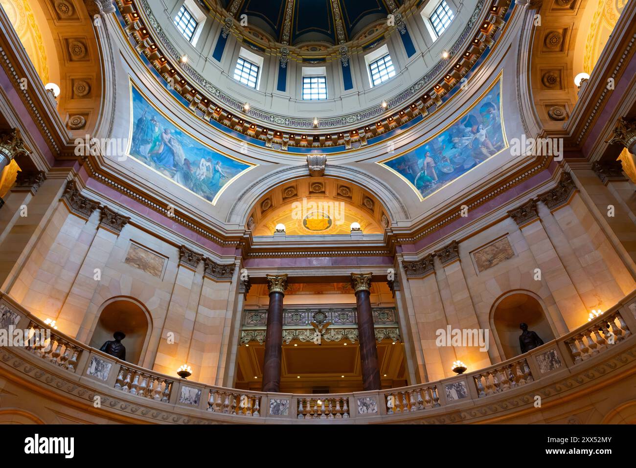 St. Paul, Minnesota - United States - August 14th, 2024: Interior of ...