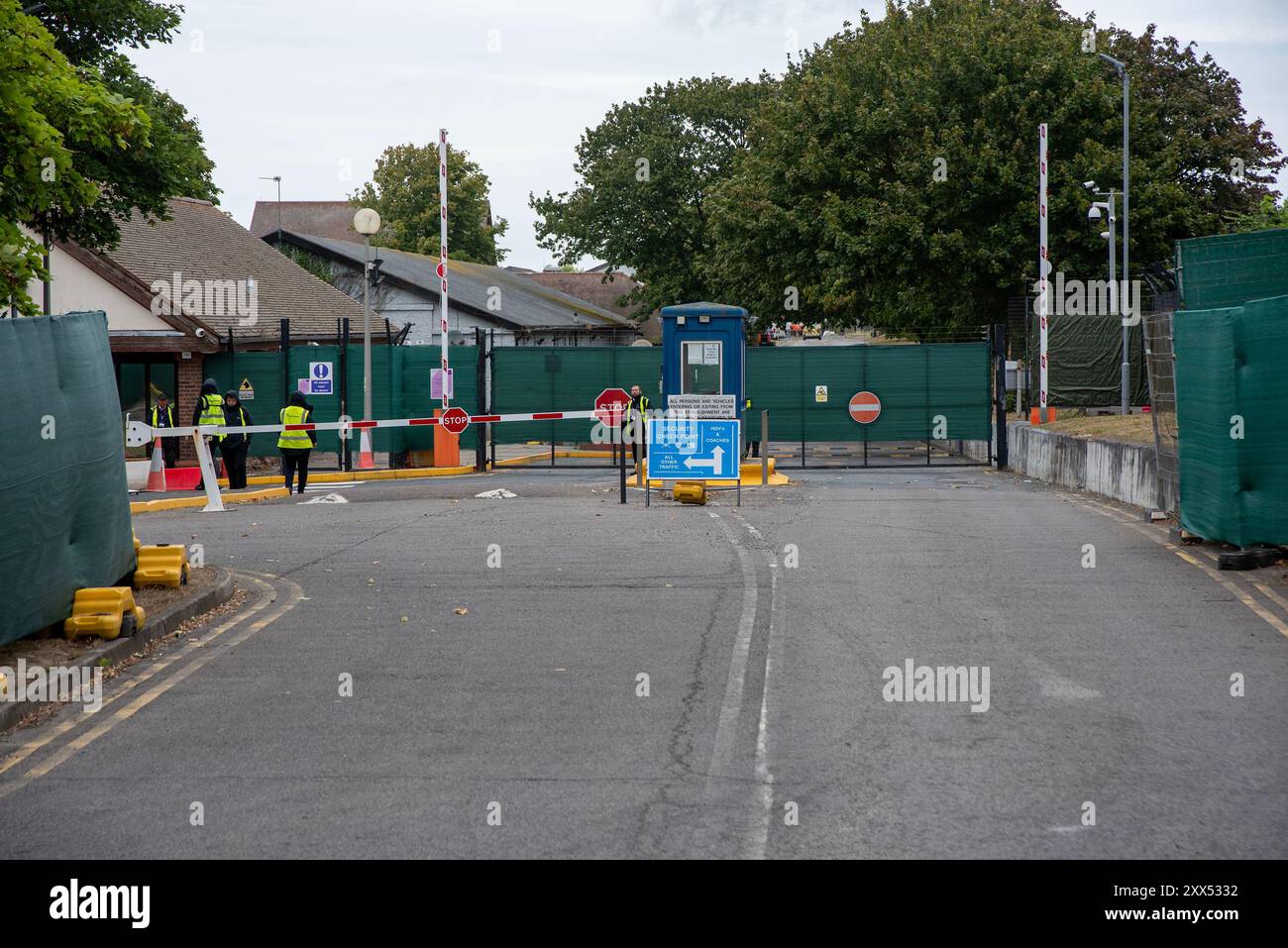 Manston processing center hi-res stock photography and images - Alamy