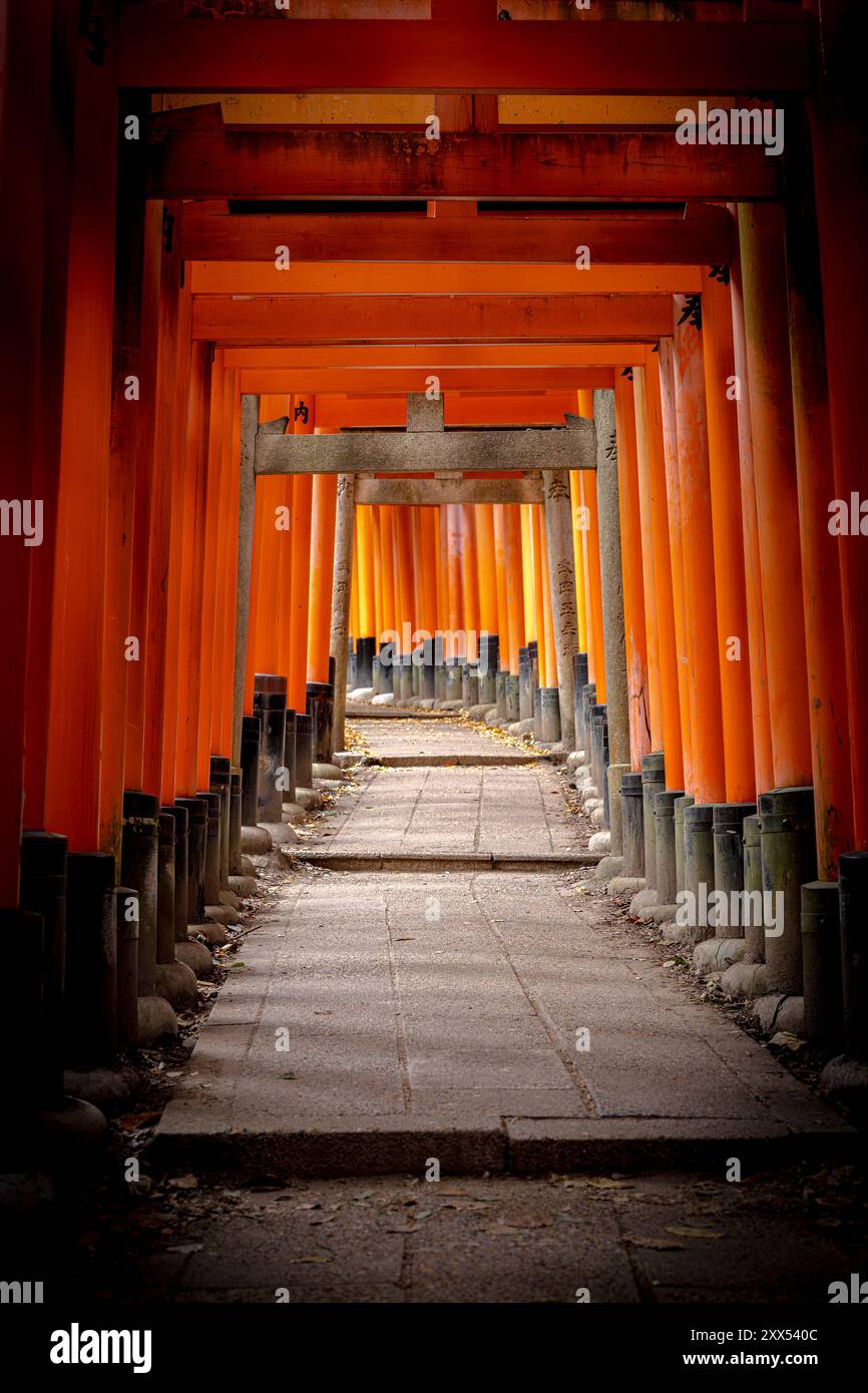 Stone torii gates hi-res stock photography and images - Alamy