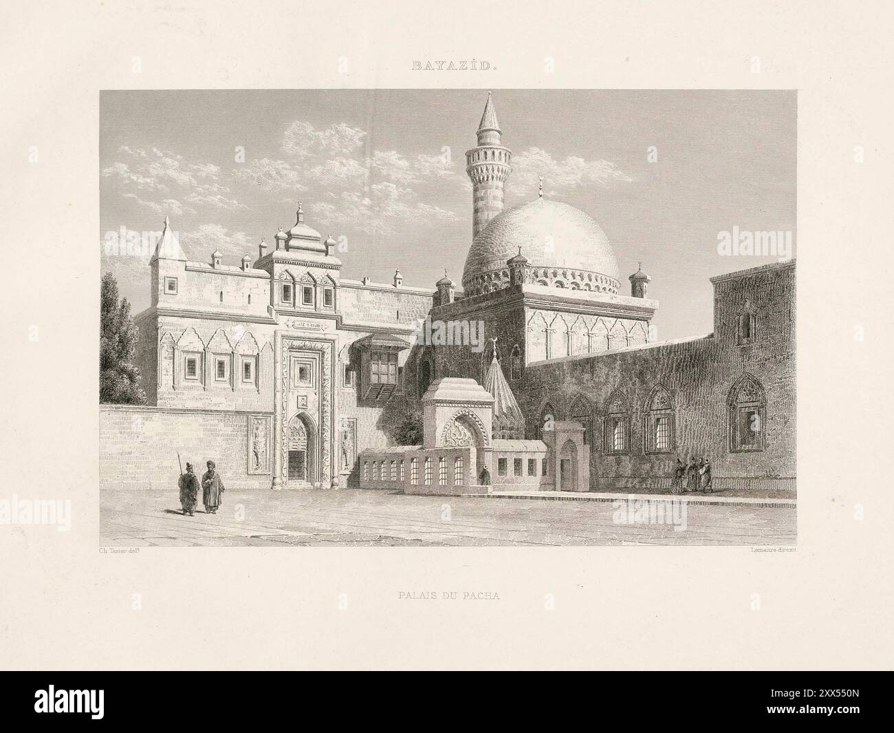 Ishak Pasha Palace, Bayazid (Bayezid, Bayazir) near the Turkey Iran ...