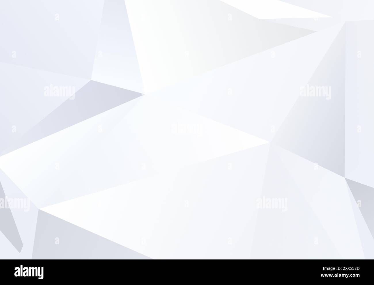 Abstract light gray and white geometric triangle shapes. High ...