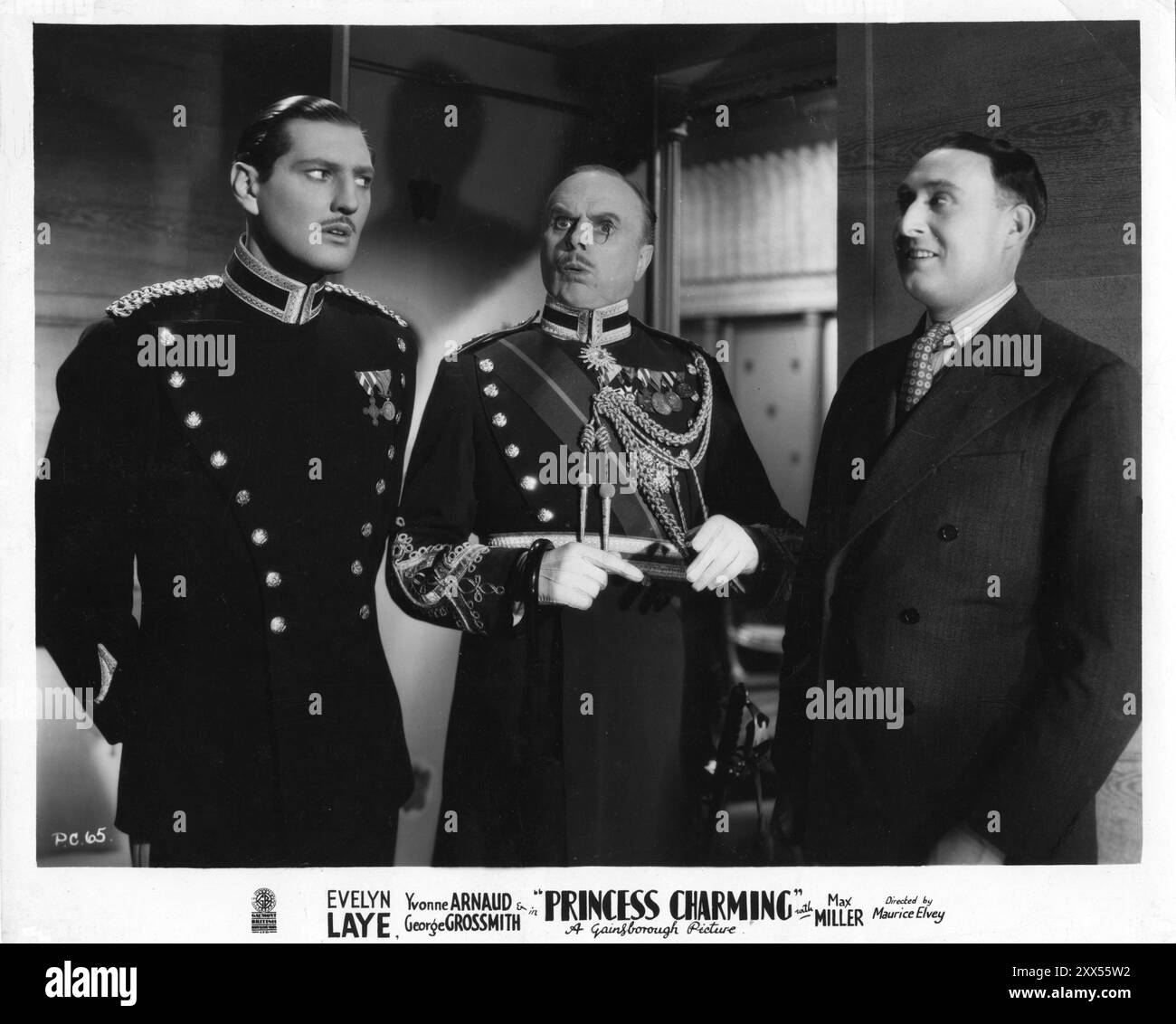 IVOR McLAREN, GEORGE GROSSMITH and Brighton-born English comedian MAX ...