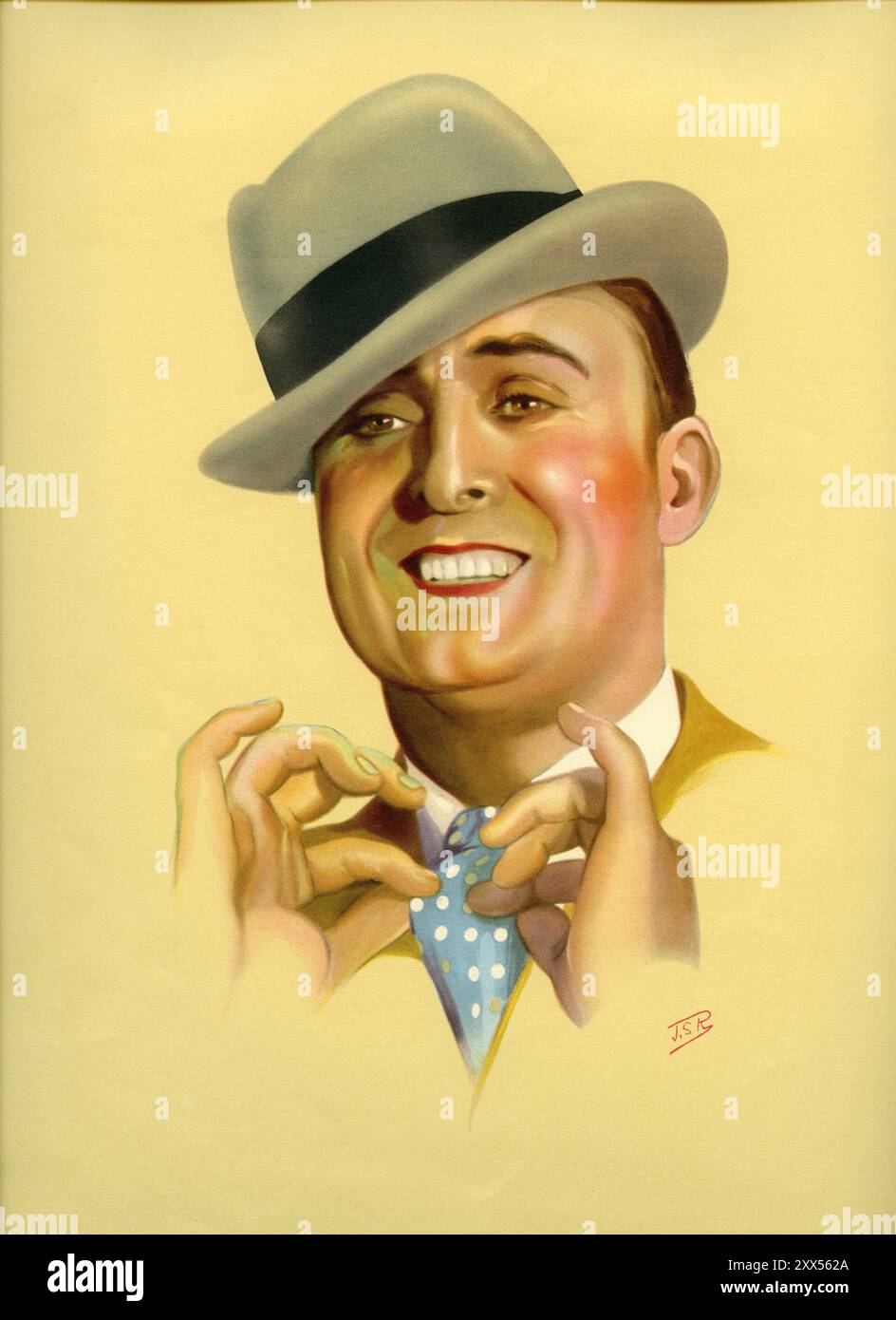 Promotional art of Brighton-born English comedian MAX MILLER from 1937 ...