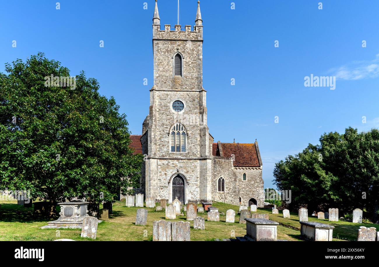St.Leonards Church The Hythe Kent Stock Photo - Alamy