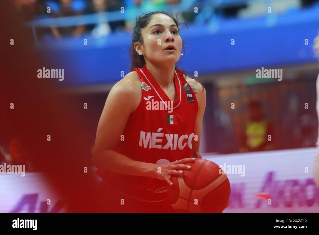 Mexico City, Mexico. 21st Aug, 2024. Hazel Ramírez #22 of Team Mexico ...