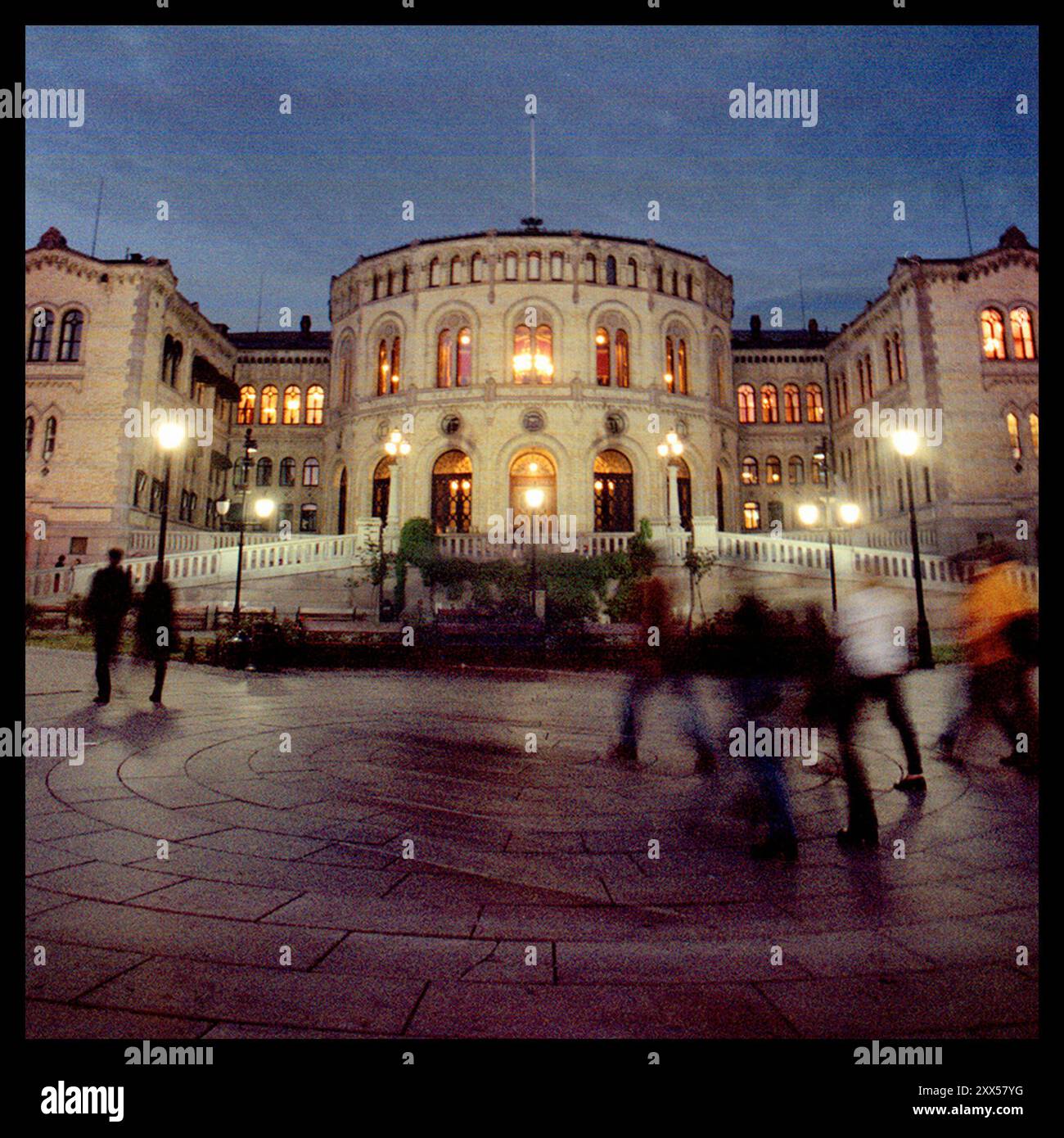 The parliament in Norway, Stortinget Stock Photo - Alamy