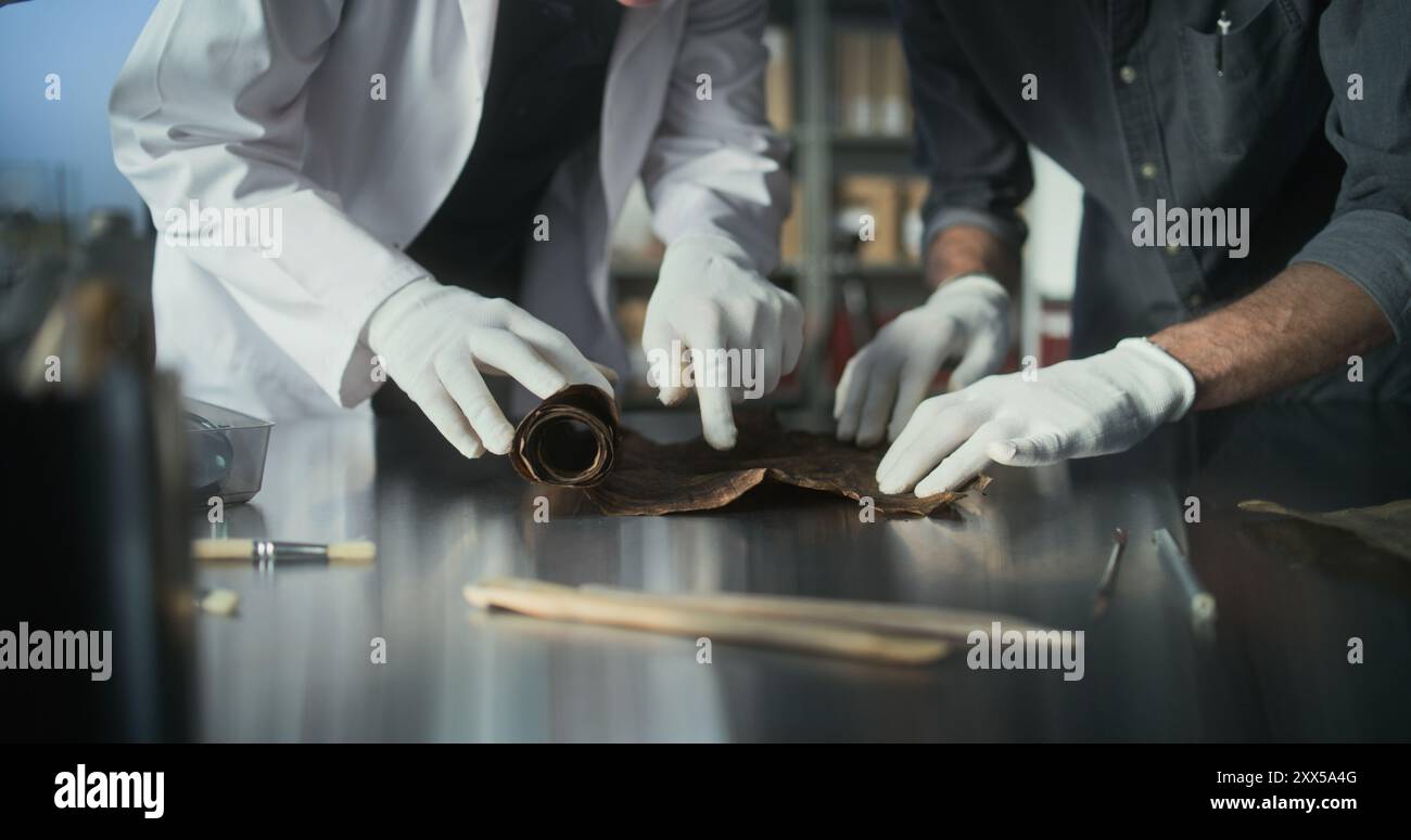 Scientists study cultural heritage of extinct human civilization. Two ...