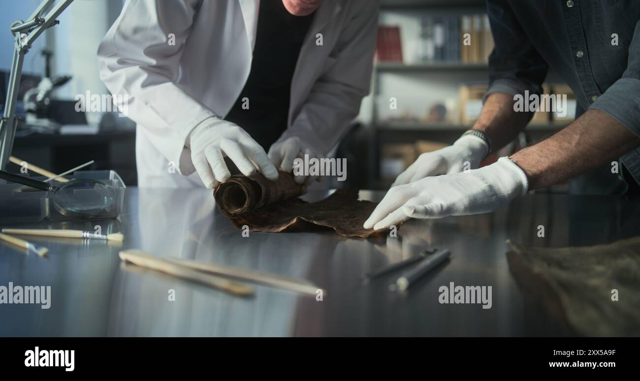 Scientists study cultural heritage of extinct human civilization. Two ...