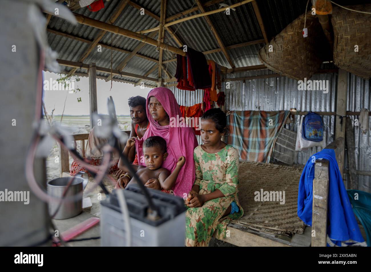 The people living in the chars - temporary sediment islands in the big ...