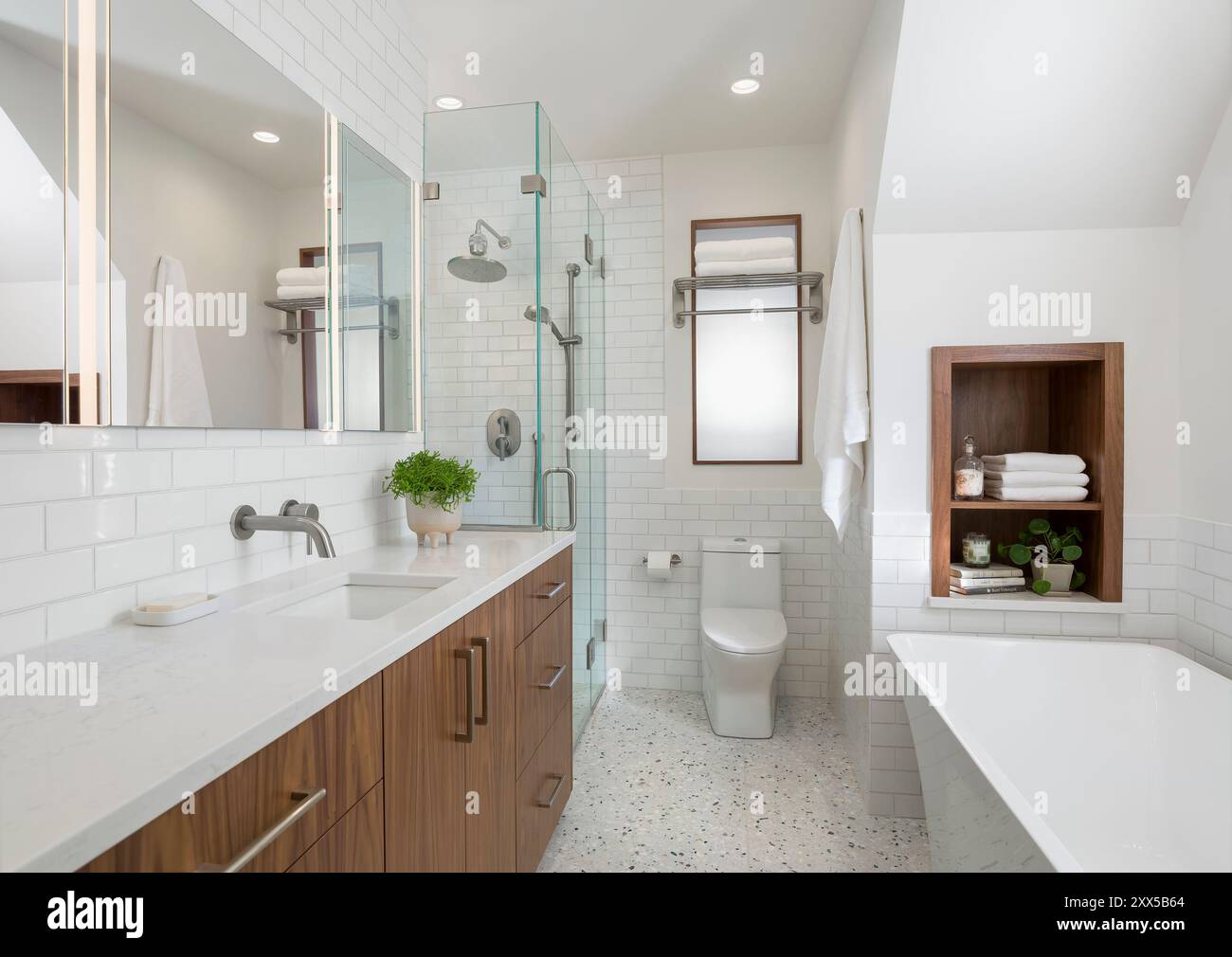 Vesper midline medicine cabinet system with integrated lights and ...