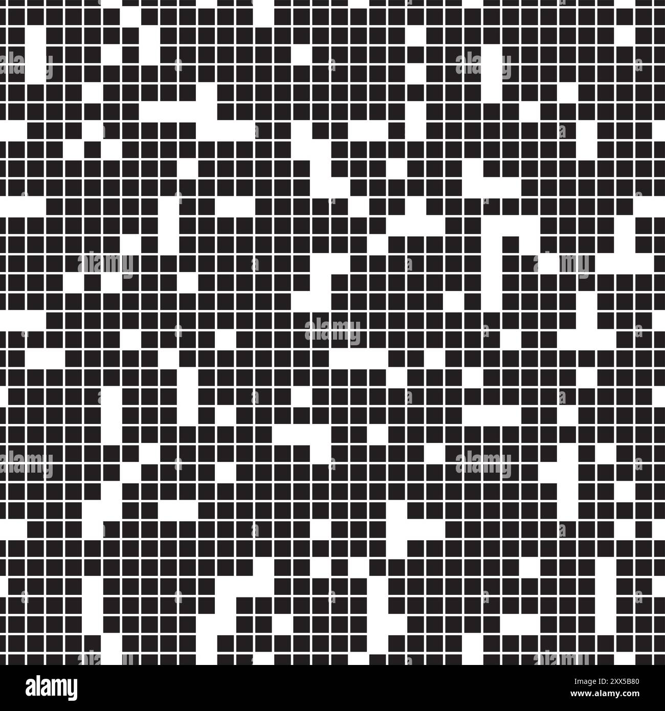 Puzzle pieces black shapes hi-res stock photography and images - Alamy