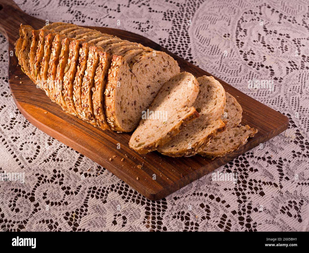 Sliced loaf whole grain hi-res stock photography and images - Alamy