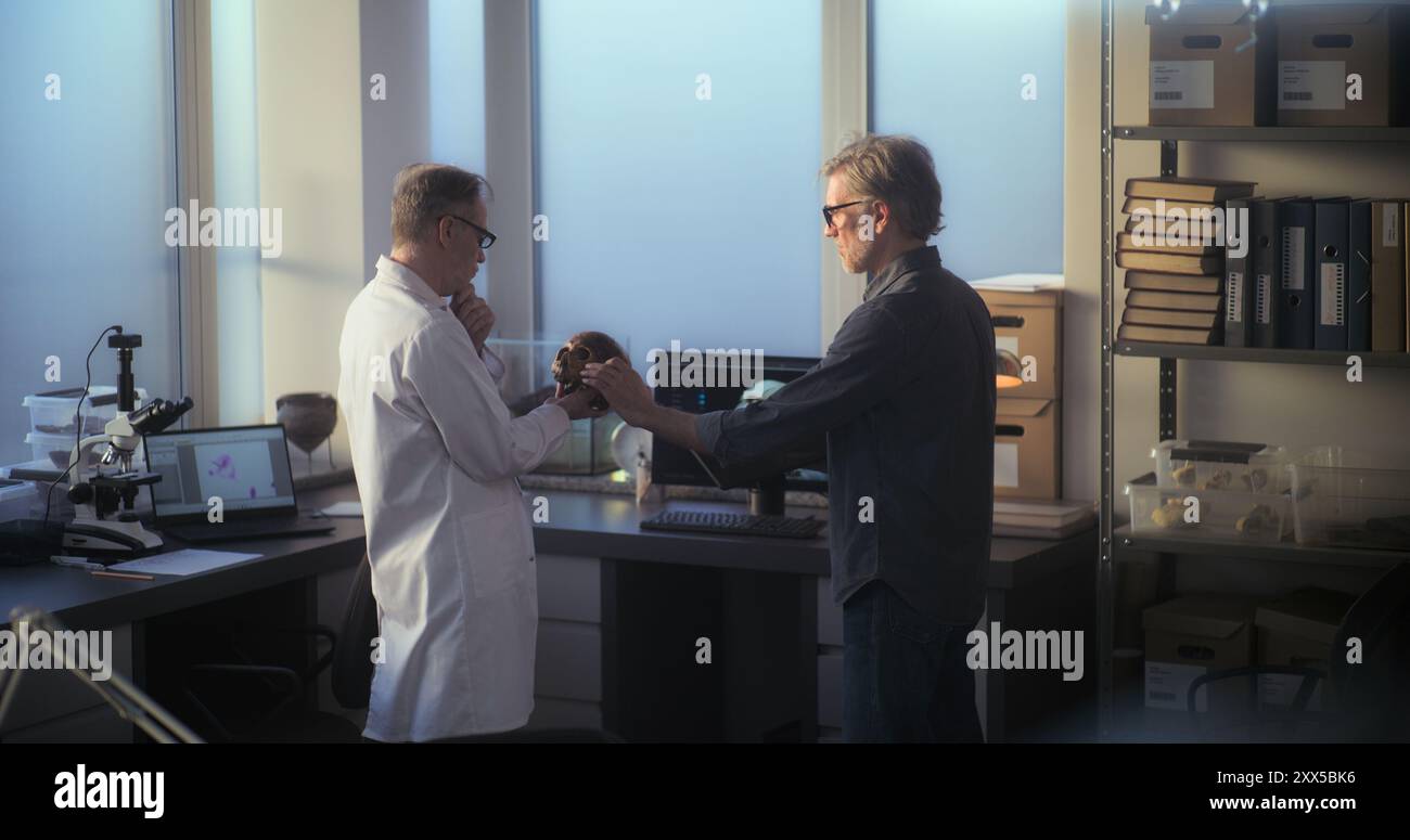 Scientists study fossil skull, create 3D model of ancient extinct human ...