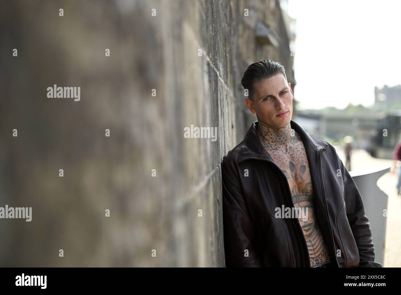 Bremen, Germany. 19th Aug, 2024. Influencer, model and actor Fabien ...
