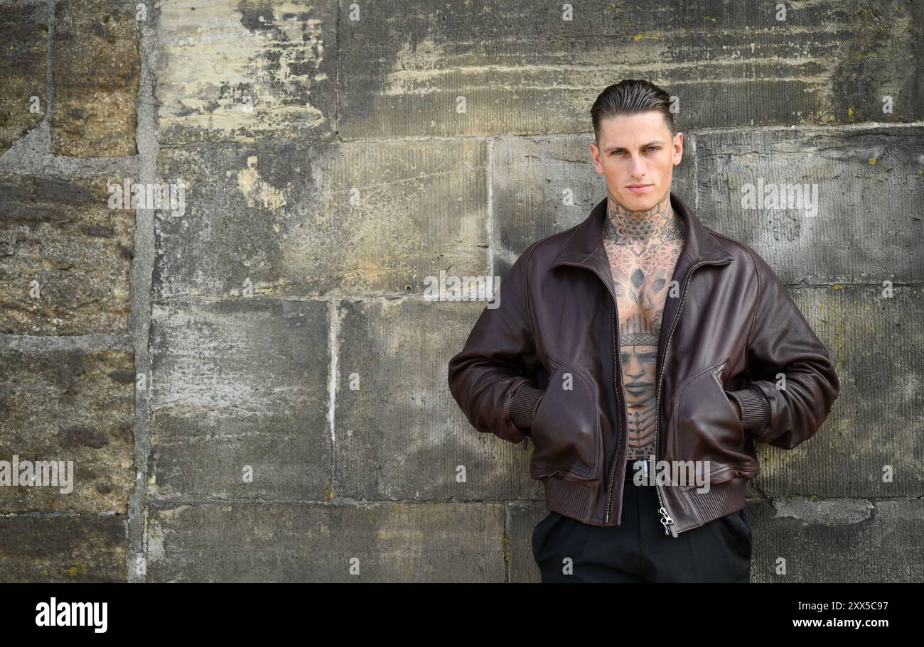 Bremen, Germany. 19th Aug, 2024. Influencer, model and actor Fabien ...