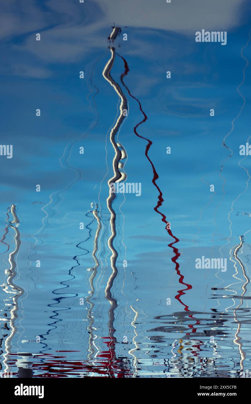 reflection in the water Stock Photo - Alamy