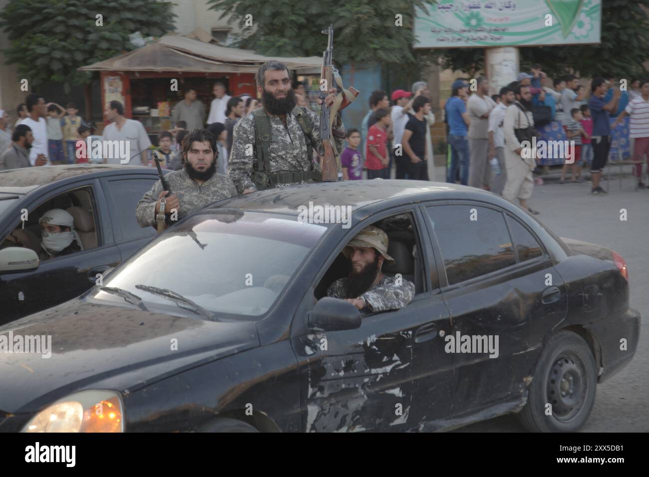 Islamic State fighters from more than 80 different countries carrying ...