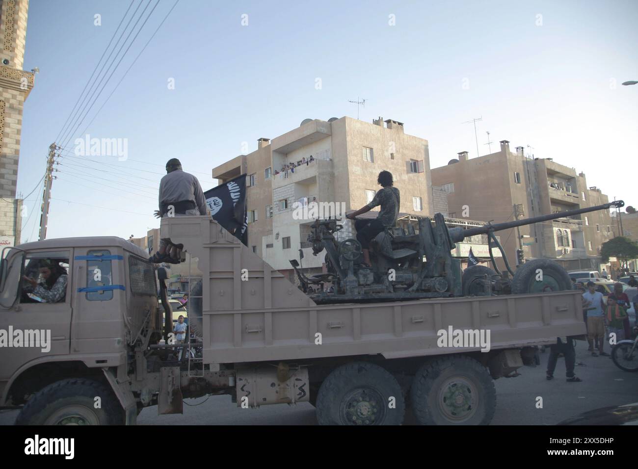 Islamic State fighters from more than 80 different countries carrying ...