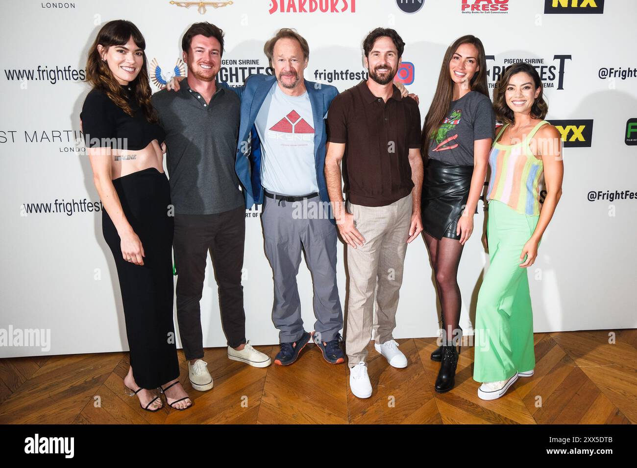 London, UK. 22nd Aug, 2024. Cast: JJ Nolan, David Shackelford, Bobby ...