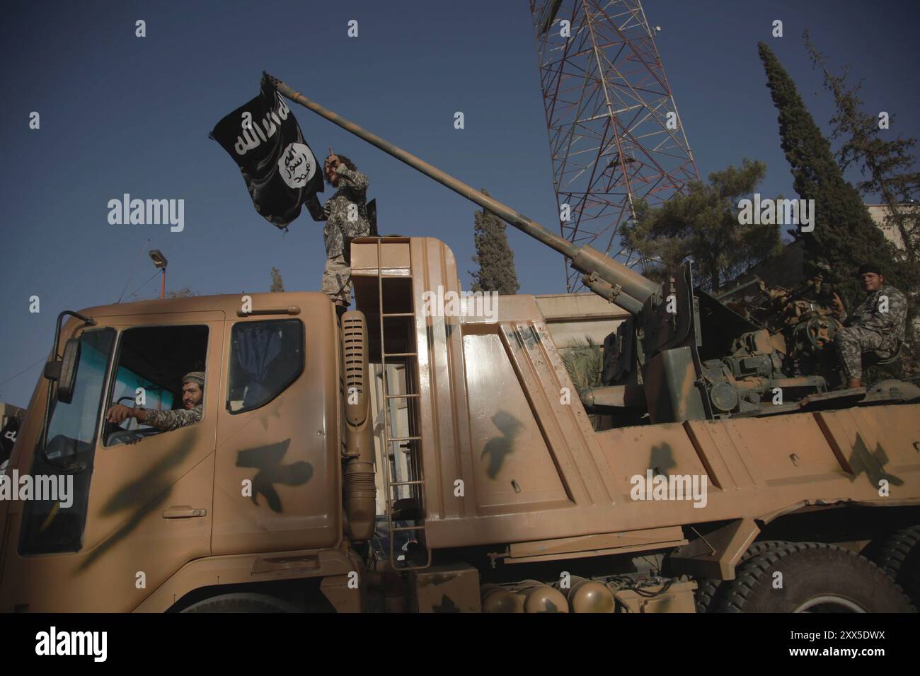 Islamic State fighters from more than 80 different countries carrying ...