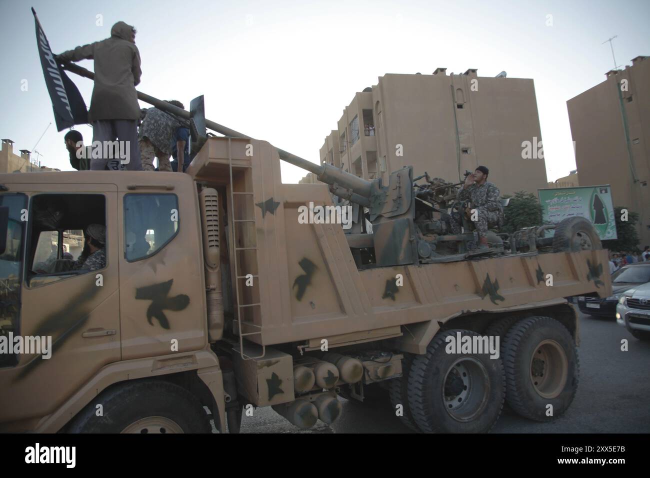 Islamic State fighters from more than 80 different countries carrying ...