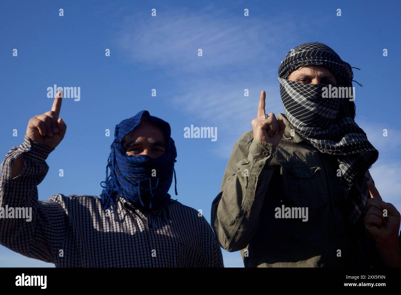 Two An-Nusra Front fighters Stock Photo - Alamy