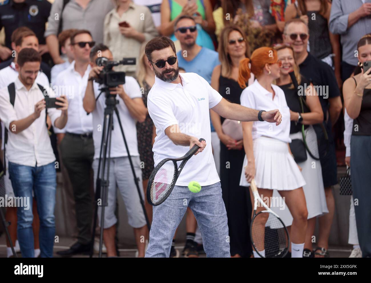 Goran ivanisevic former croatian tennis player hi-res stock photography ...