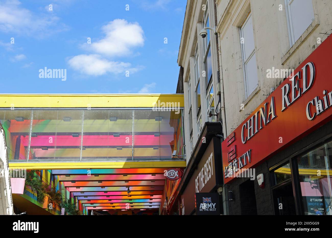Hertford Street in Coventry Stock Photo - Alamy