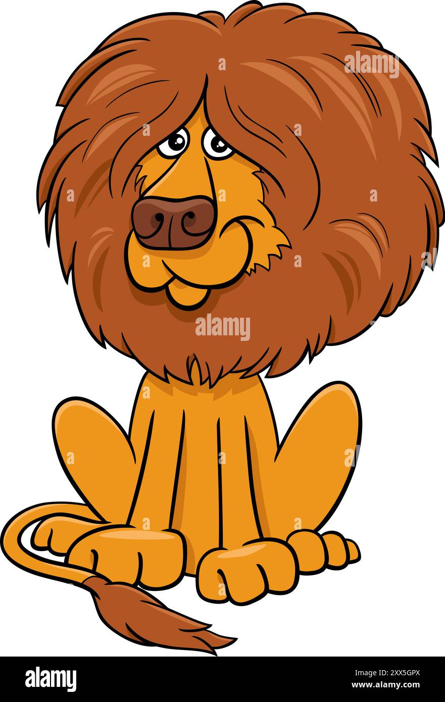 Lion cartoons Cut Out Stock Images & Pictures - Alamy
